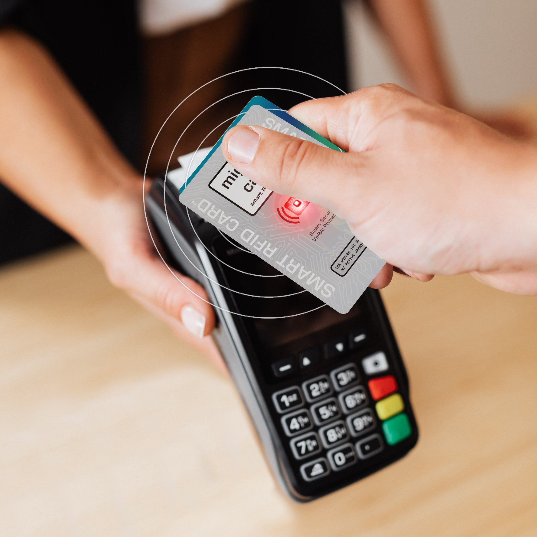 Mighty Smart RFID Card Blocker with LED Alert – Mighty Wallet