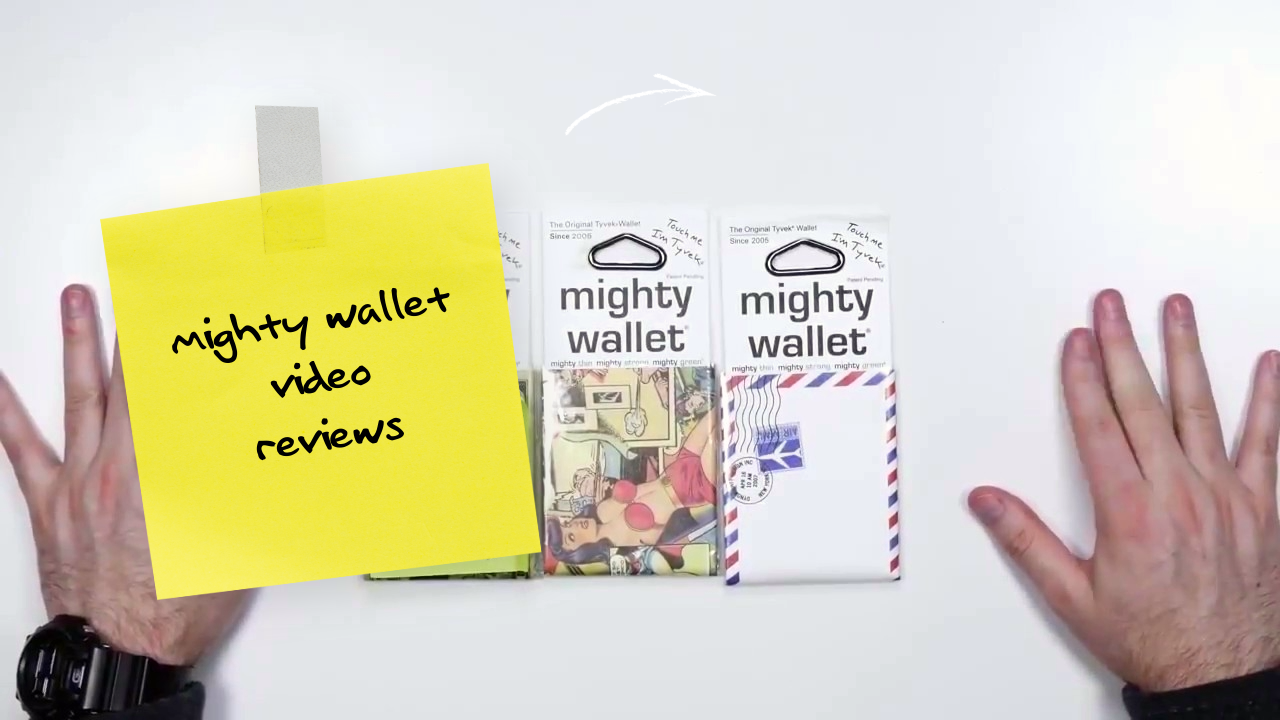 Minimalist Tyvek Wallets | Slim, RFID Blocking Front Pocket Wallets ...