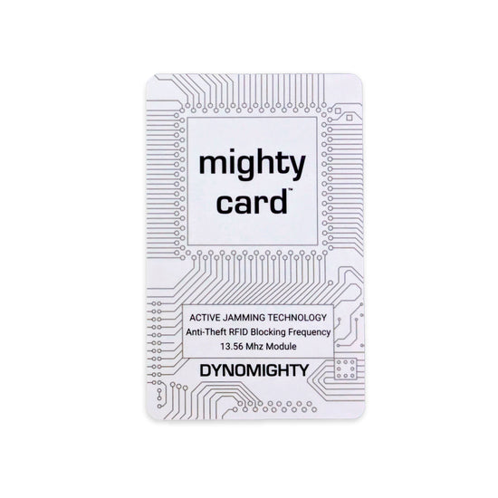 Mighty Card™ - RFID Blocking Card – Mighty Wallet